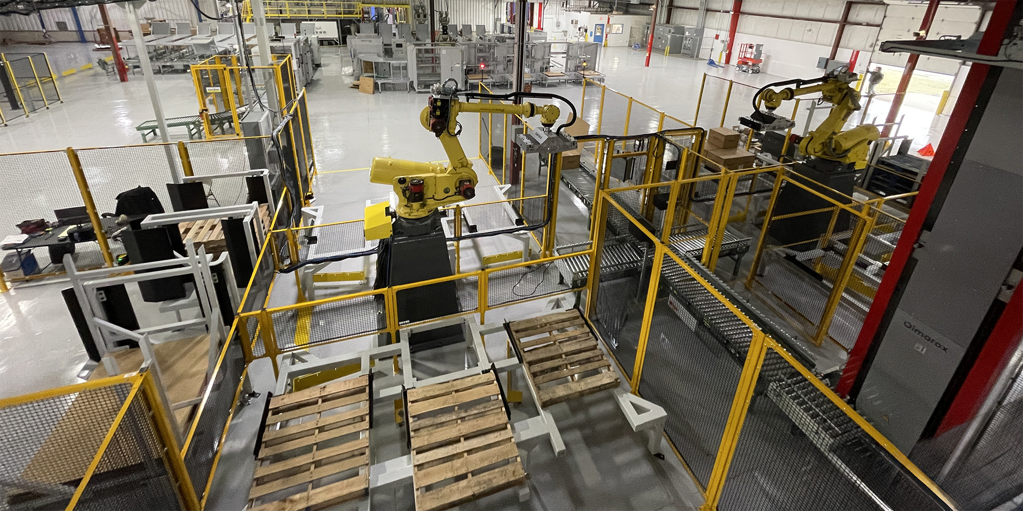 Robotic Palletizing Comtech Robotics And Automation